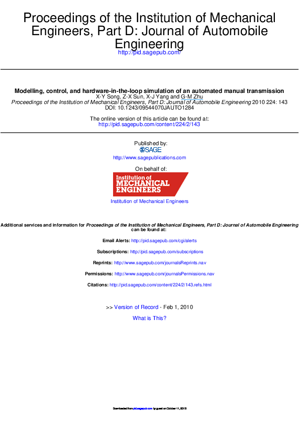 (PDF) Modelling, control, and hardware-in-the-loop simulation of an ...