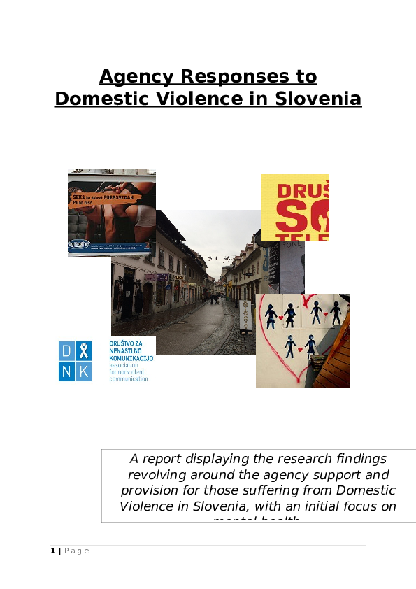 (DOC) Agency Responses to Domestic Violence in Slovenia