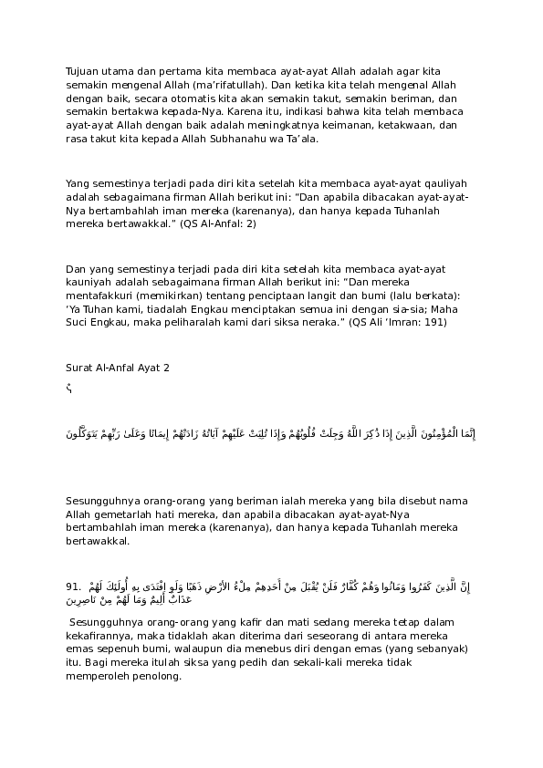 (DOC) Contoh ayat