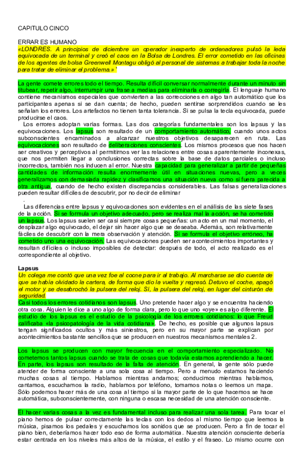 (DOC) CAPITULO CINCO la psicologia de los objetos cotidianos