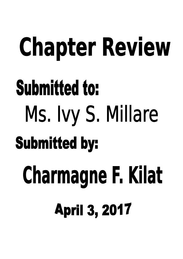 (DOC) Chapter review