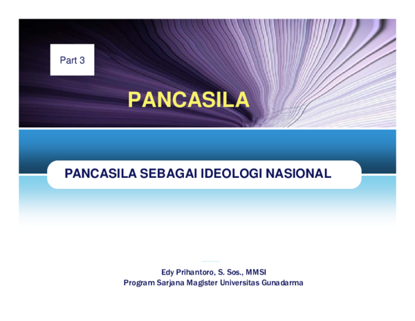 (PDF) PANCASILA PANCASILA SEBAGAI IDEOLOGI NASIONAL LOGO | angga Maesa ...