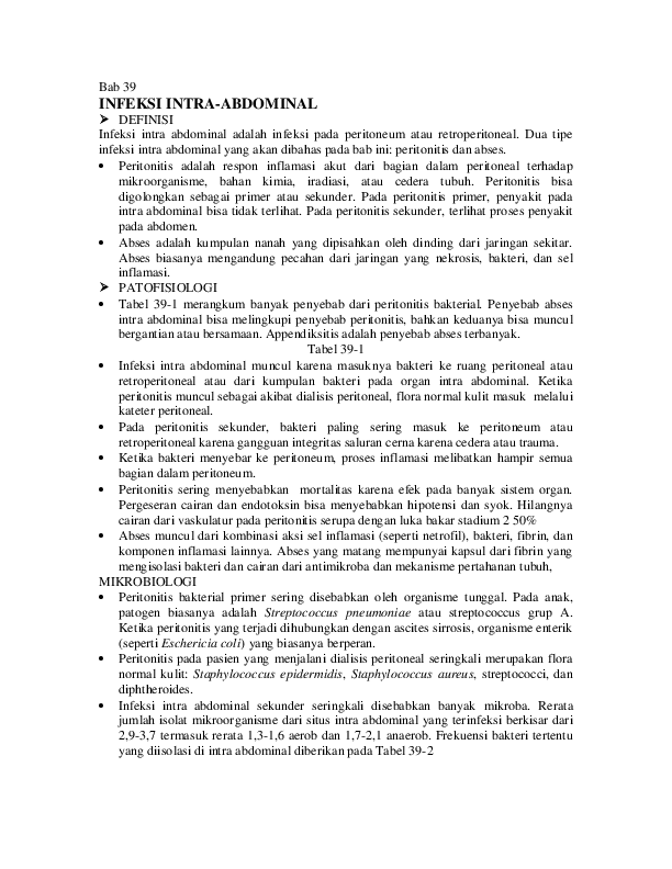 (PDF) INFEKSI INTRA-ABDOMINAL