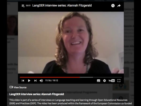 (PDF) LangOER Interview Series: Alannah Fitzgerald