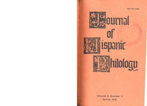 (PDF) Dorothy Sherman Severin. Cancionero de Martínez de Burgos ...