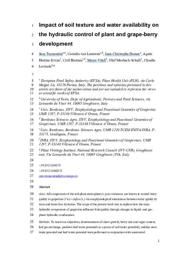 (PDF) Tramontini et al 2012 Plant and Soil pre-print | Jean-Christophe ...