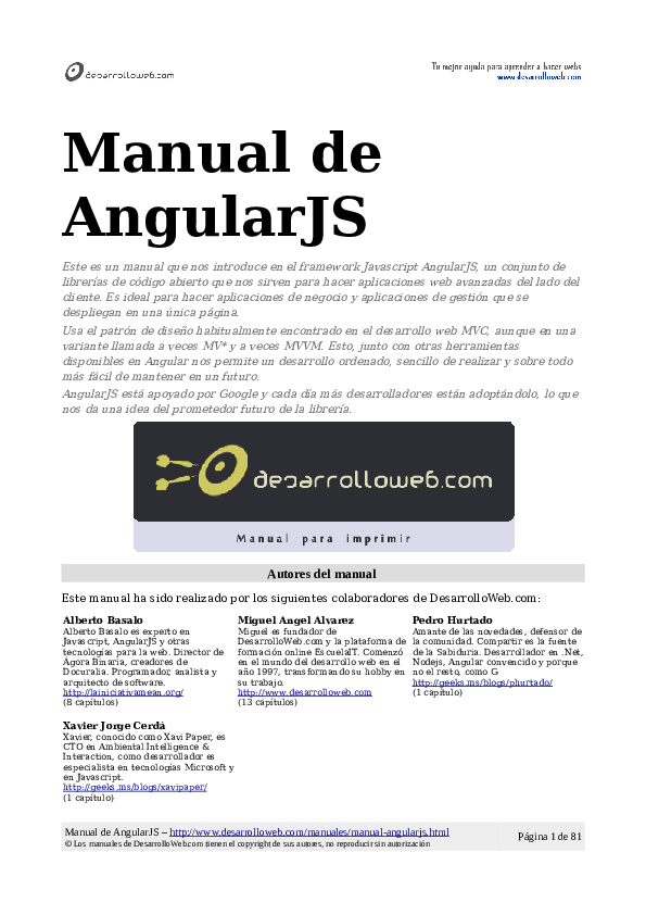 (PDF) Manual de AngularJS
