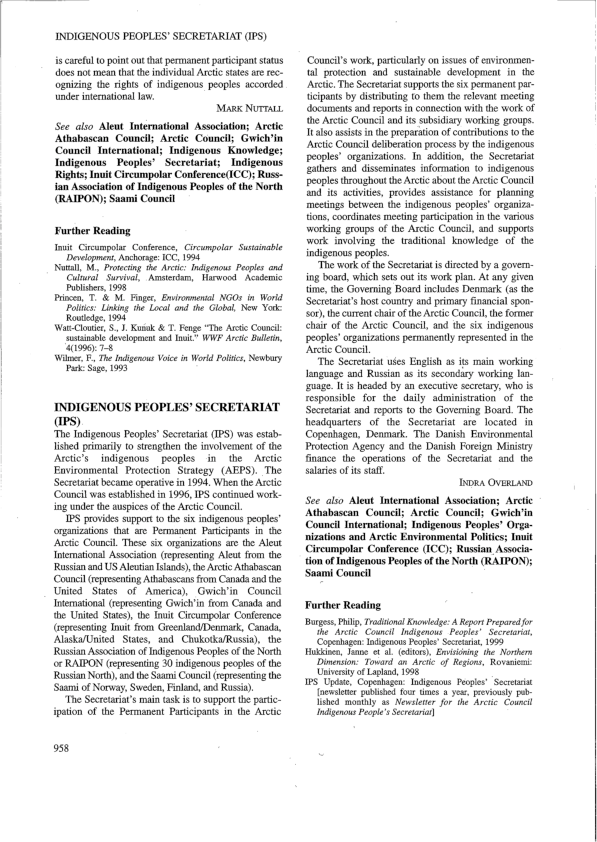 (PDF) Indigenous Peoples Secretariat | Indra Overland - Academia.edu