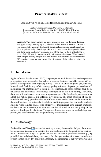 (PDF) Practice makes perfect