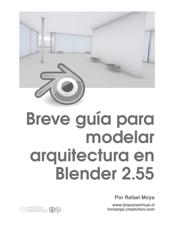 (PDF) Breve guía para modelar arquitectura en Blender 2.55