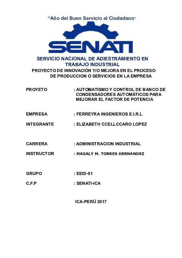 (DOC) " Año del Buen Servicio al Ciudadano " SERVICIO NACIONAL DE ADIESTRAMIENTO EN TRABAJO ...