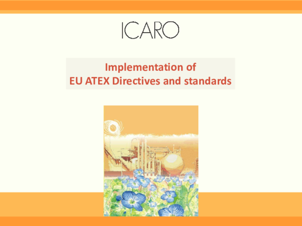 (PDF) Implementation of EU ATEX Directives and standards