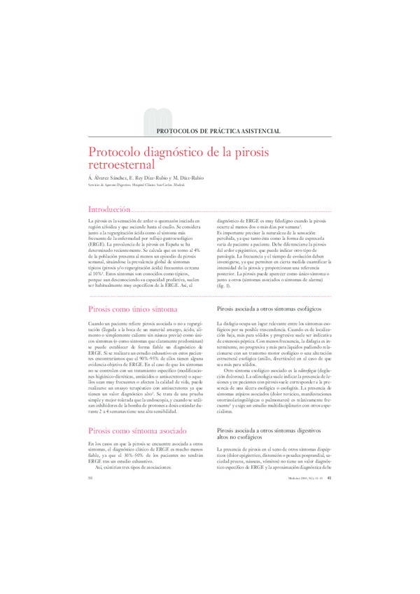(PDF) Protocolo diagn?stico de la pirosis retroesternal