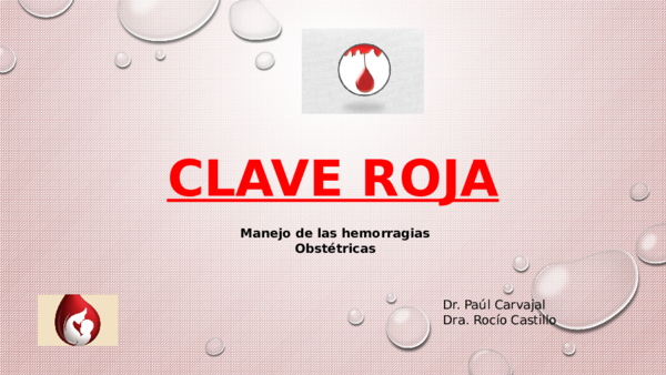 (PPT) Clave roja