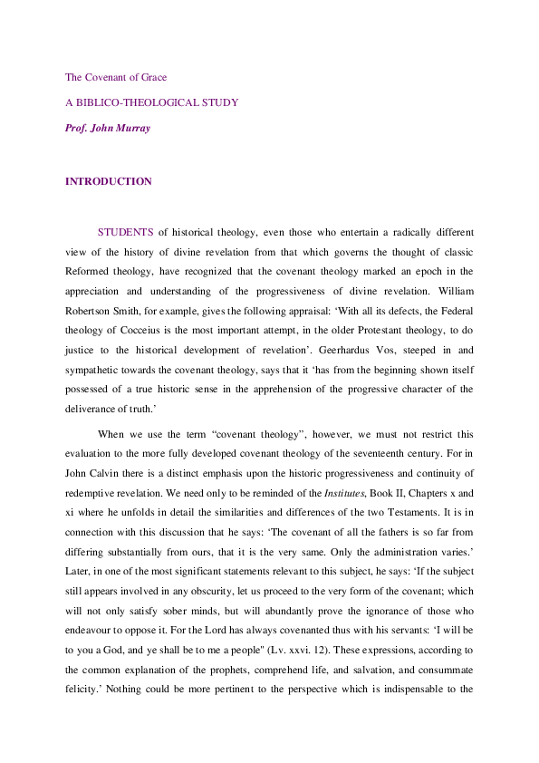 (DOC) The Covenant of Grace.docx