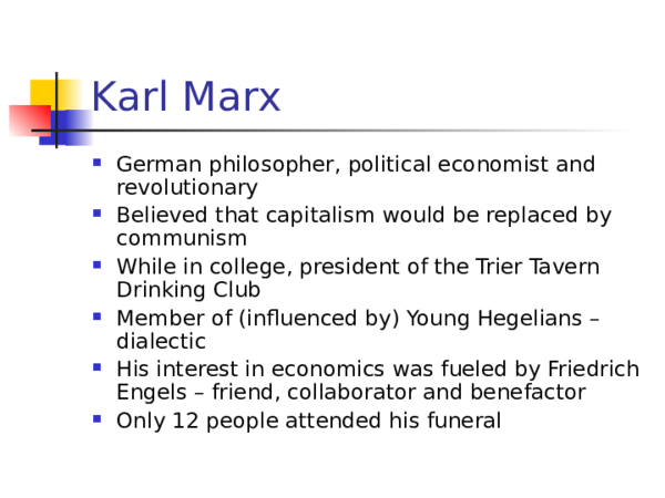(PPT) Karl Marx Theory of Surplus
