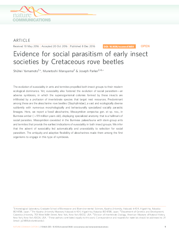 (PDF) Yamamoto, S., Maruyama, M., Parker, J. (2016) Evidence for social ...