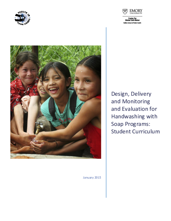 (PDF) Design, Delivery and Monitoring and Evaluation for Handwashing ...