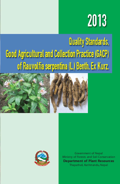 (PDF) Quality Standards, Good Agricultural and Collection Practice ...
