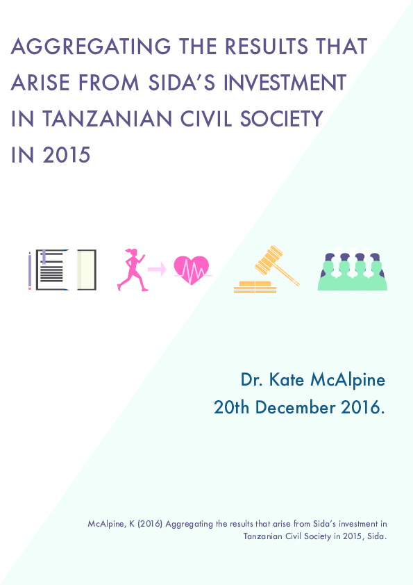 (PDF) AGGREGATING THE RESULTS THAT ARISE FROM SIDAʼS INVESTMENT IN ...