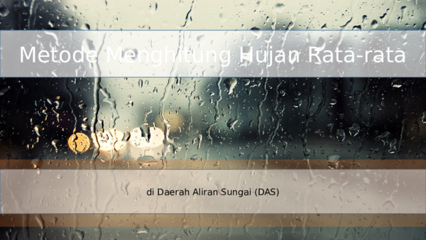 (PPT) Metode Menghitung Hujan Rata-rata