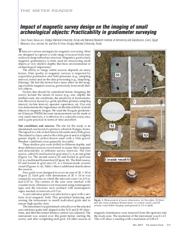 (PDF) There are various strategies for magnetic surveying