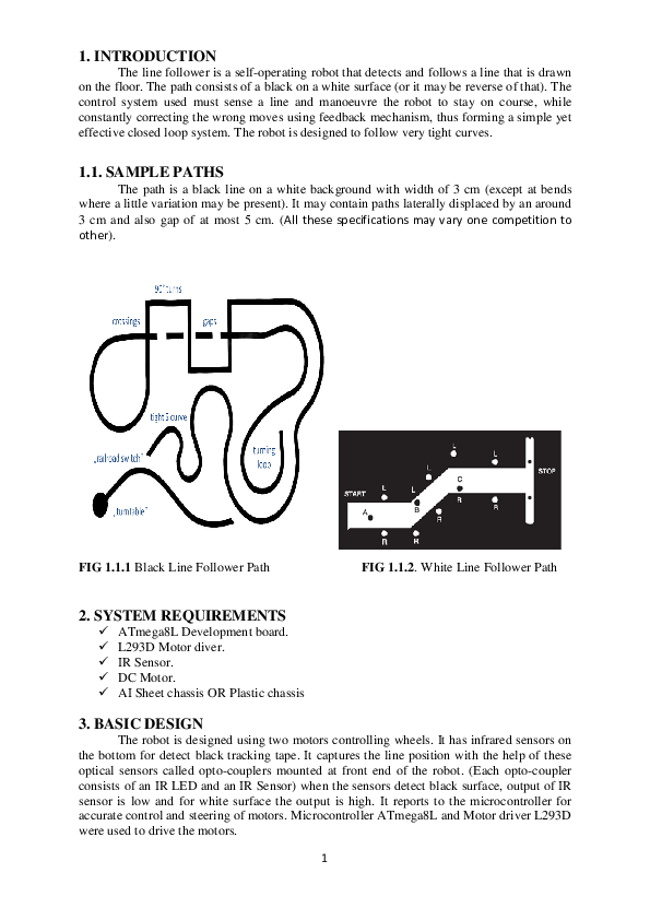 (PDF) Line follower