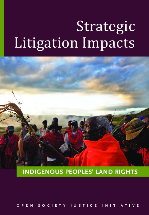 (PDF) Strategic Litigation Impacts INDIGENOUS PEOPLES' LAND RIGHTS