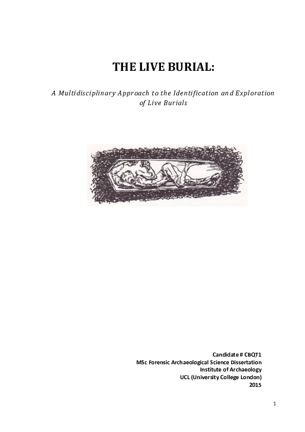 (PDF) Time to Slay Vampire Burials? The Archaeological and Historical ...