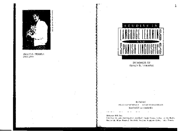 (PDF) Studies in Language Learning and Spanish Linguistics in Honor of ...