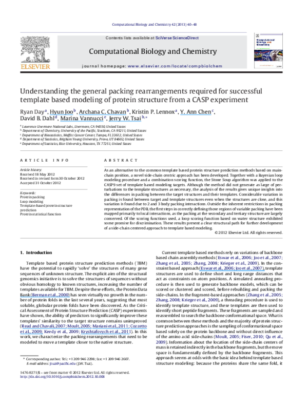 (PDF) Understanding the general packing rearrangements required for ...