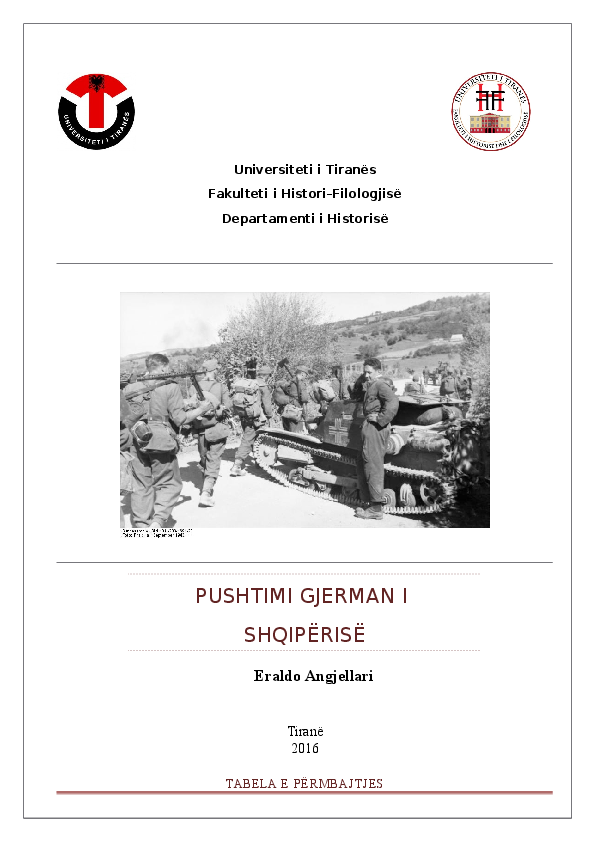 (DOC) Pushtimi gjerman i Shqipërisë (1943-1944)
