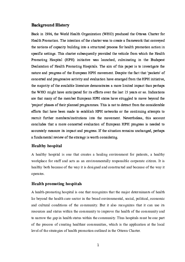 (DOC) Background History