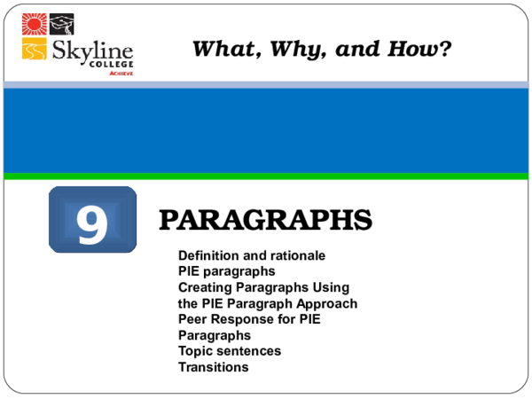 (PPT) Paragraphs