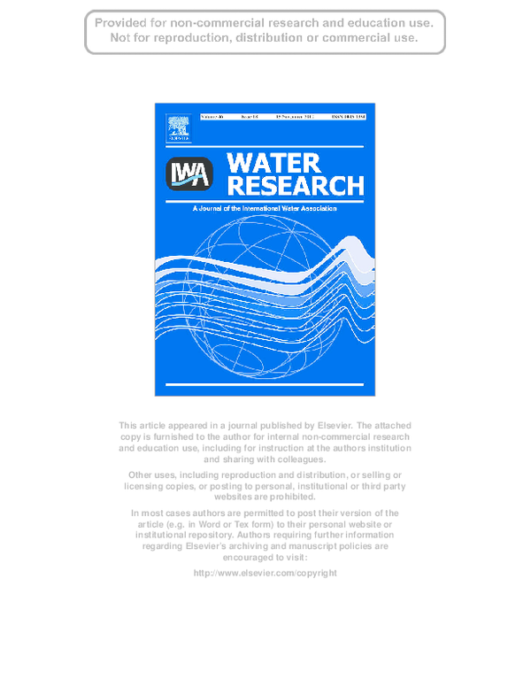 (PDF) Differentiating sources of anthropogenic loading to impaired ...