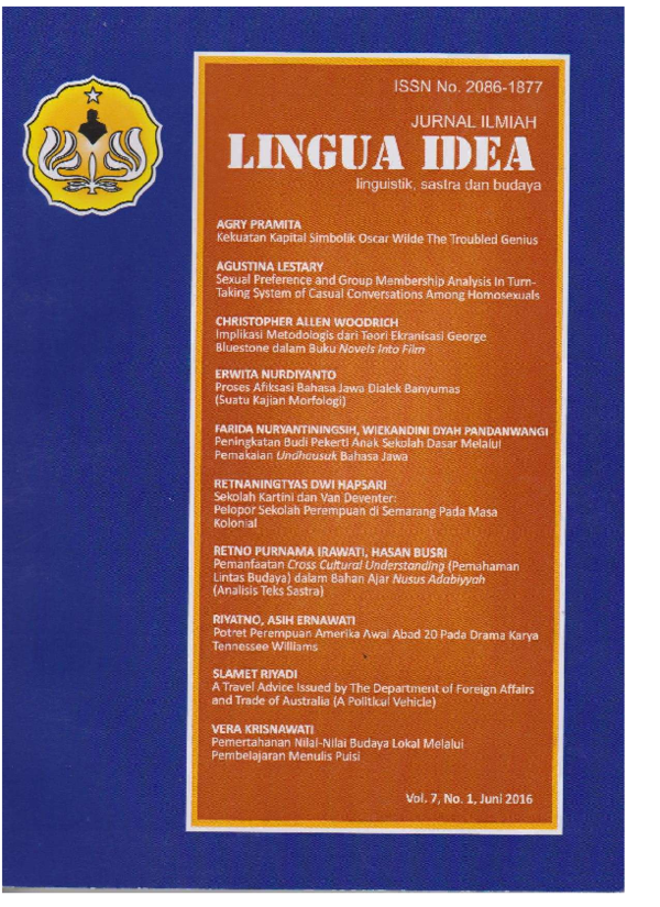 (PDF) Implikasi Metodologis dari Teori Ekranisasi George Bluestone ...