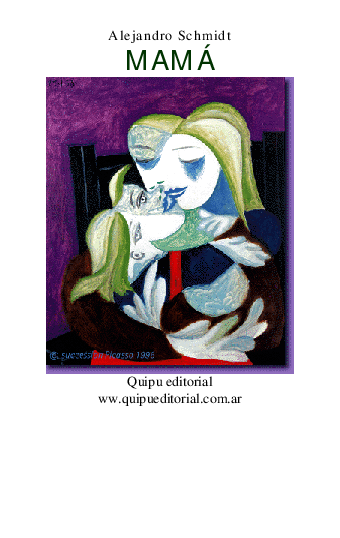 (PDF) Alejandro Schmidt - Mamá - Poesía