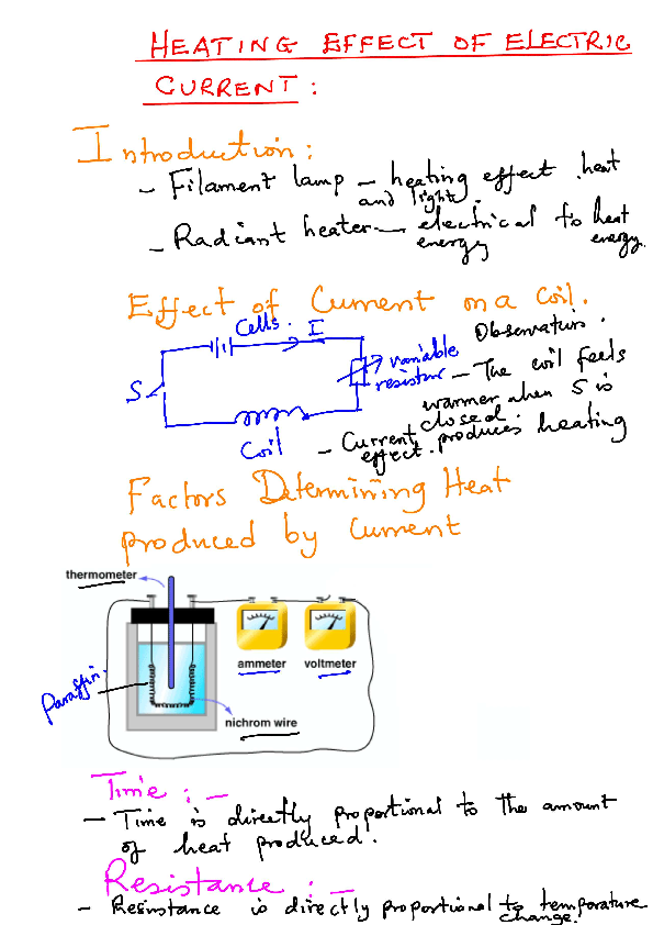 (PDF) Heating Effect of an Electric Current