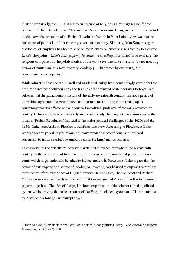(DOC) Anti Popery Review Final | Lochlan Spence - Academia.edu