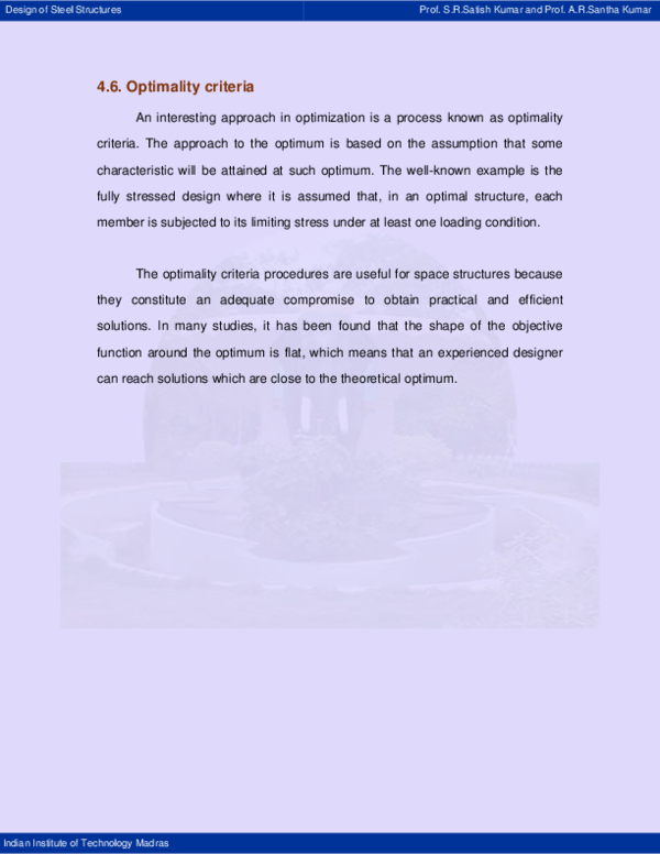 (PDF) Optimality criteria