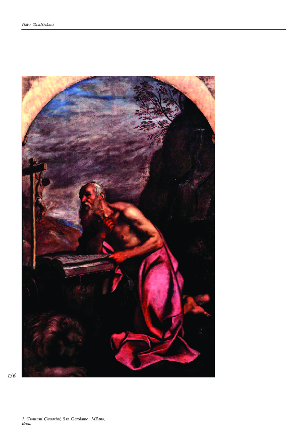 (PDF) Eliška Zlatohlávková, Giovanni Contarini, un pittore misterioso ...