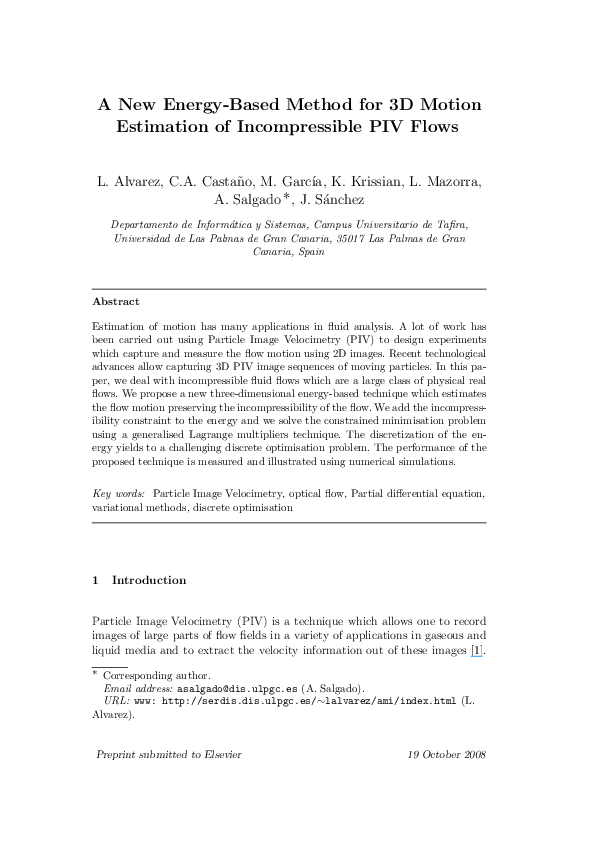 (PDF) A new energy-based method for 3D motion estimation of ...