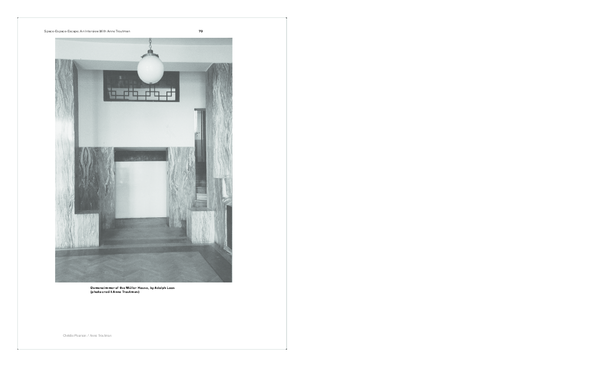 (PDF) SPACE-ESPACE-ESCAPE: AN INTERVIEW WITH ANNE TROUTMAN