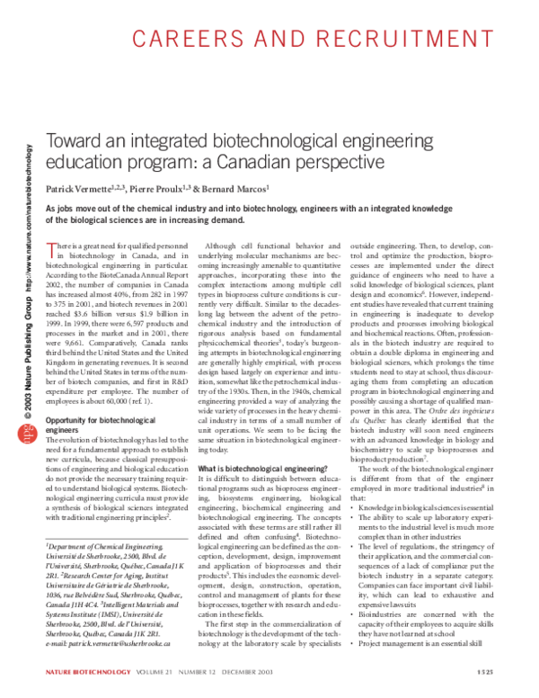 biological sciences careers