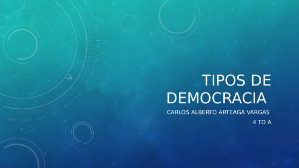 (PPT) Tipos de democracia