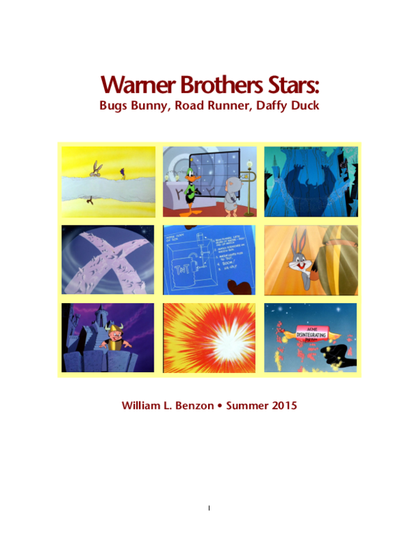 (PDF) Warner Brothers Stars: Bugs Bunny, Road Runner, Daffy Duck