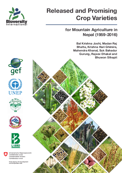 (PDF) Released and Promising Crop Varieties for Mountain Agriculture in ...