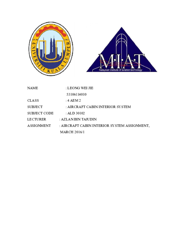 (DOC) Cabin Assignment