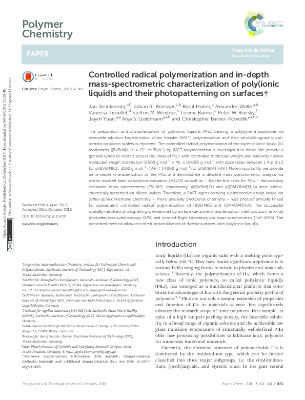 (PDF) Alkylation of C60. Reaction between C60 anions and tert-butyl ...