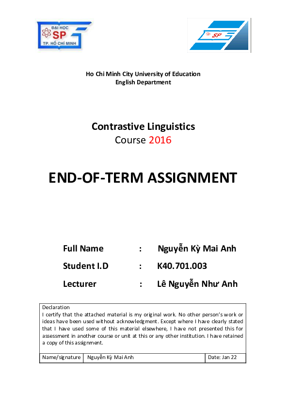 (PDF) END-OF-TERM ASSIGNMENT